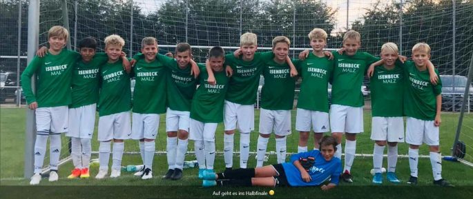 Fußball D- und E-Junioren Kreispokal: Einzug ins Halbfinale geschafft – TuRa Meldorf